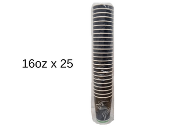 iECO - Triple Wall Compostable Hot Cups - 16oz x 25 - Best Before it's ...