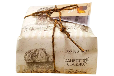Borsari - Panettone Classico - Italian Cake - 500g - Best Before it's ...