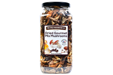 The Wild Mushroom Co - Dried Gourmet Mix Mushrooms - Vegan - 340g ...