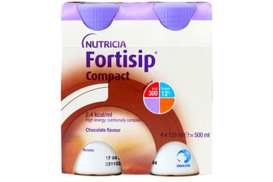 Nutricia - Fortisip - Compact - Chocolate Flavour - 4 x 125ml - Best ...