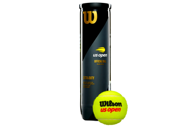 Wilson - US Open - Extra Duty Tennis Balls x 4 - Best Before it's Gone Ltd
