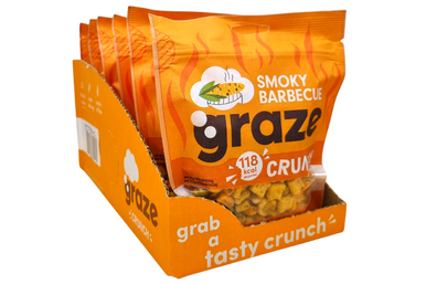 Box of Graze - Crunch Snack Mix - Smoky Barbecue - 6 x 104g - Best ...