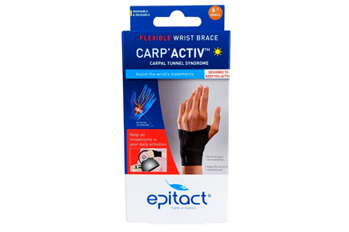 Epitact - Flexible Wrist Brace - Carp' Activ - Carpal Tunnel Syndrome ...