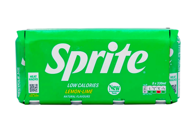 Sprite - Low Calories - Sparkling Lemon & Lime Drink - 8 x 330ml - Best ...