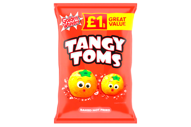 Golden Wonder - Tangy Toms - Tomato Flavour Snacks - 63g - Best Before ...