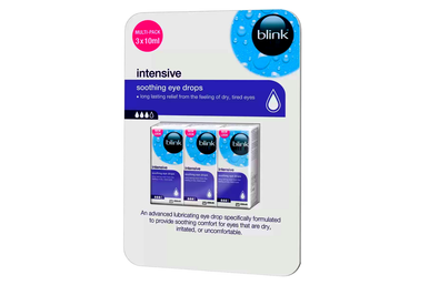 Blink - Intensive Soothing Eye Drops - 3 x 10ml - Best Before it's Gone Ltd