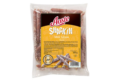 Aoste - Snackin - Mini Salami - Classic - 500g - Best Before it's Gone Ltd