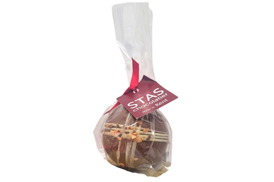 STAS Chocolatier - Milk Chocolate Bauble - 80g - Best Before it's Gone Ltd