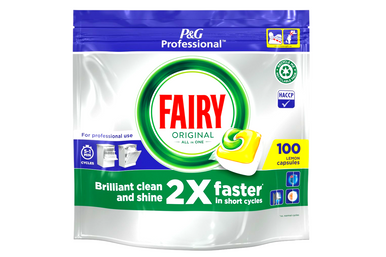 Fairy - Original - All in One Dishwasher Capsules - 100 Lemon Capsules ...