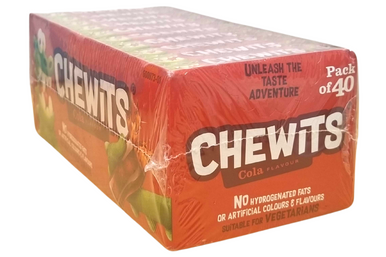 Box of Chewits - Cola Flavour - 40 x 30g - Best Before it's Gone Ltd