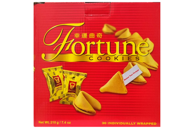 Garden - Fortune Cookies - 30 Individually Wrapped - 210g - Best Before ...