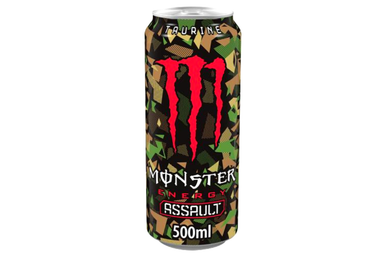 Monster - Energy Drink - Assault - 500ml. - Best Before it's Gone Ltd