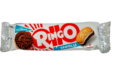 Pavesi - Ringo - Biscuit Filled with Vanilla Flavoured Cream - 55g ...