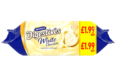 McVitie's - White Chocolate Digestive Biscuits - 232g - Best Before it ...