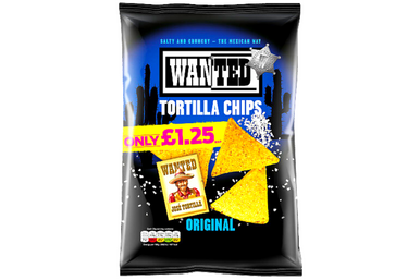 Wanted - Tortilla Chips - Original Flavour - 125g - Best Before it's ...