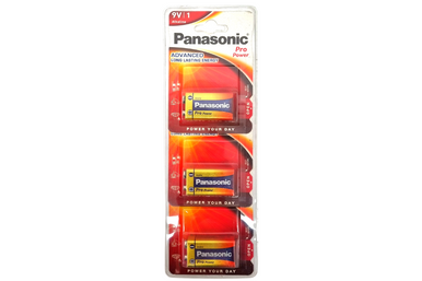 Panasonic - Pro Power - Advanced Long Lasting Energy - 3 x 9V - Best ...