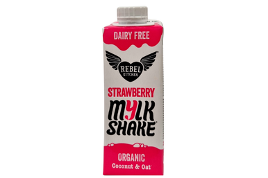 Rebel Kitchen - Organic - Strawberry Milk Shake - Dairy Free - Coconut ...