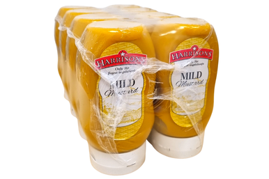 Case of Harrisons - Mild Mustard - 8 x 300ml - Best Before it's Gone Ltd