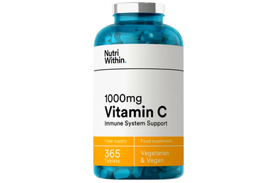 Nutri Within - Vitamin C - Immune System Support - 1000mg - Vegan - 365 ...