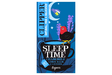 Clipper - Sleep Time - Chamomile, Lemon Balm & Lavender Organic Tea ...
