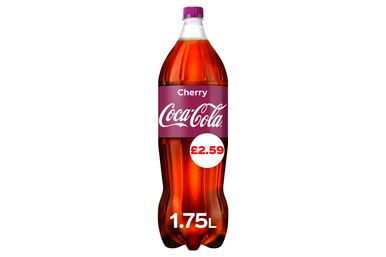 Coca-Cola - Sparkling Cherry Flavour Drink - 1.75l - Best Before it's ...