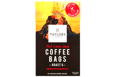 Taylors of Harrogate - Hot Lava Java Coffee Bags - Roast 6 - 10 ...