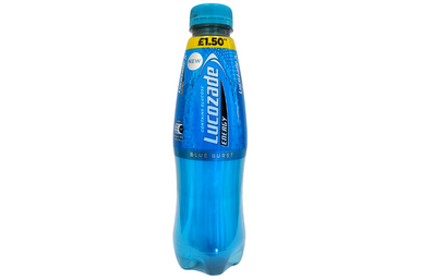 Lucozade Energy - Blue Burst - Tropical Flavour Drink - 500ml - Best ...