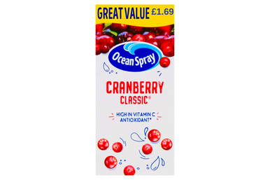 Ocean Spray - Cranberry Classic Juice - 1 Litre - Best Before it's Gone Ltd