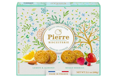 Pierre Biscuiterie - Fruit Collection - French Cookies - 600g - Best ...