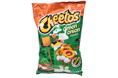 Cheetos - Green Onion Flavoured Corn Snacks - 130g - Best Before it's ...
