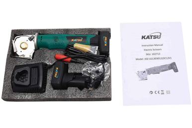 Katsu - Cordless Electric Scissors - SKU 102712 - Best Before it's Gone Ltd