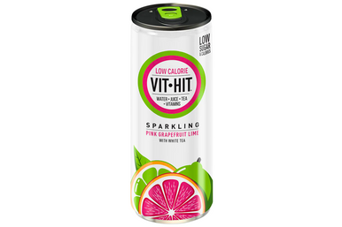 Vit-Hit - Low Calorie - Sparkling Pink Grapefruit Lime Drink - Vegan ...
