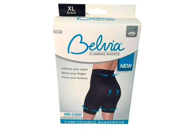 Belvia - Slimming Shorts - XL - Black - Best Before it's Gone Ltd