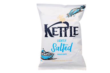 Kettle Chips - Lightly Salted Potato Chips - Vegan - 130g - Best Before ...