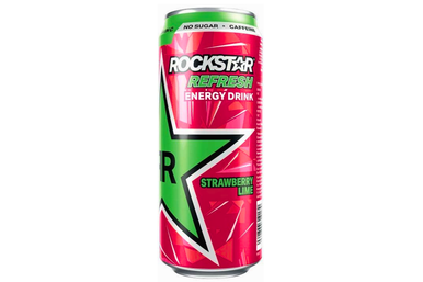 Rockstar Energy Drink - Refresh - Strawberry Lime Flavour - 500ml ...