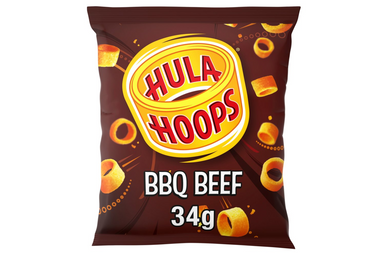 Hula Hoops - BBQ Beef - 34g