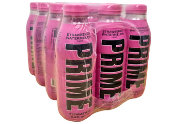 Case of Prime - Hydration - Strawberry Watermelon Flavour - 12 x 500ml ...