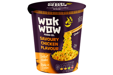 Wok Wow Food Co - Savoury Chicken Flavour Instant Noodles - 60g - Best ...