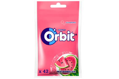Wrigley's - Orbit - Watermelon Flavour Gum - Sugarfree - 42 Pieces (58g ...