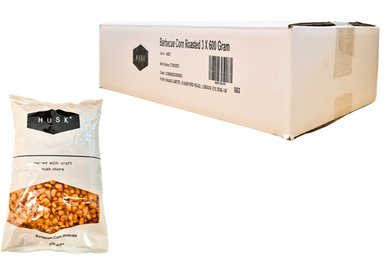 Box of Husk - Barbecue Corn Roasted - 3 x 600g - Best Before it's Gone Ltd