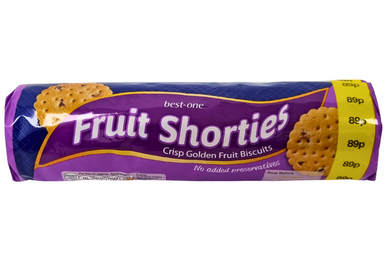 Best-One - Fruit Shorties - Crisp Golden Fruit Biscuits - 200g - Best ...