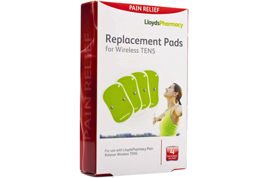 Lloyds Pharmacy - Replacement Pads for Wireless TENS - 4 Gel Pads ...