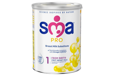 SMA PRO - First Infant Baby Milk Powder Formula - From Birth - 400g ...