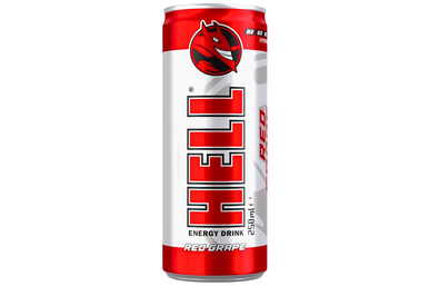 Hell Energy Drink - Red Grape - 250ml - Best Before it's Gone Ltd