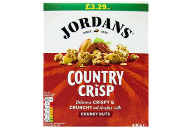 Jordans - Country Crisp - Chunky Nuts Cereal - 400g - Best Before it's ...