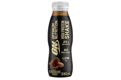 Optimum Nutrition - High Protein Shake - Chocolate Flavour - 330ml ...