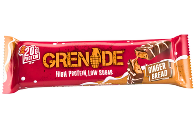 Grenade - Gingerbread Flavour Protein Bar - 60g - Best Before it's Gone Ltd