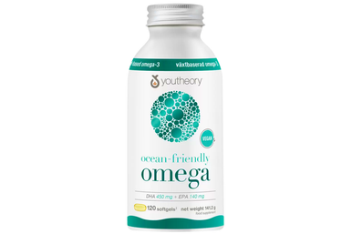 Youtheory - Ocean-Friendly Omega - Vegan - 120 Softgels - Best Before ...