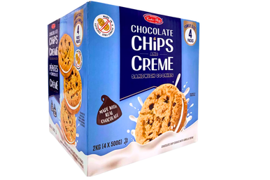 Manning's - Chocolate Chips and Creme Sandwich Cookies - 4 Pack (4 x ...
