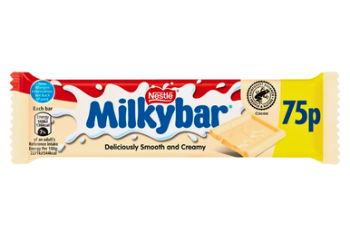 Nestle - Milkybar - Deliciously Smooth and Creamy Chocolate Bar - 25g ...